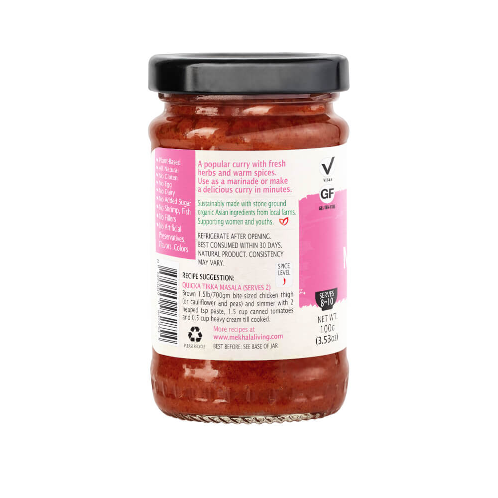 Organic Tikka Masala Paste | Mekhala Living